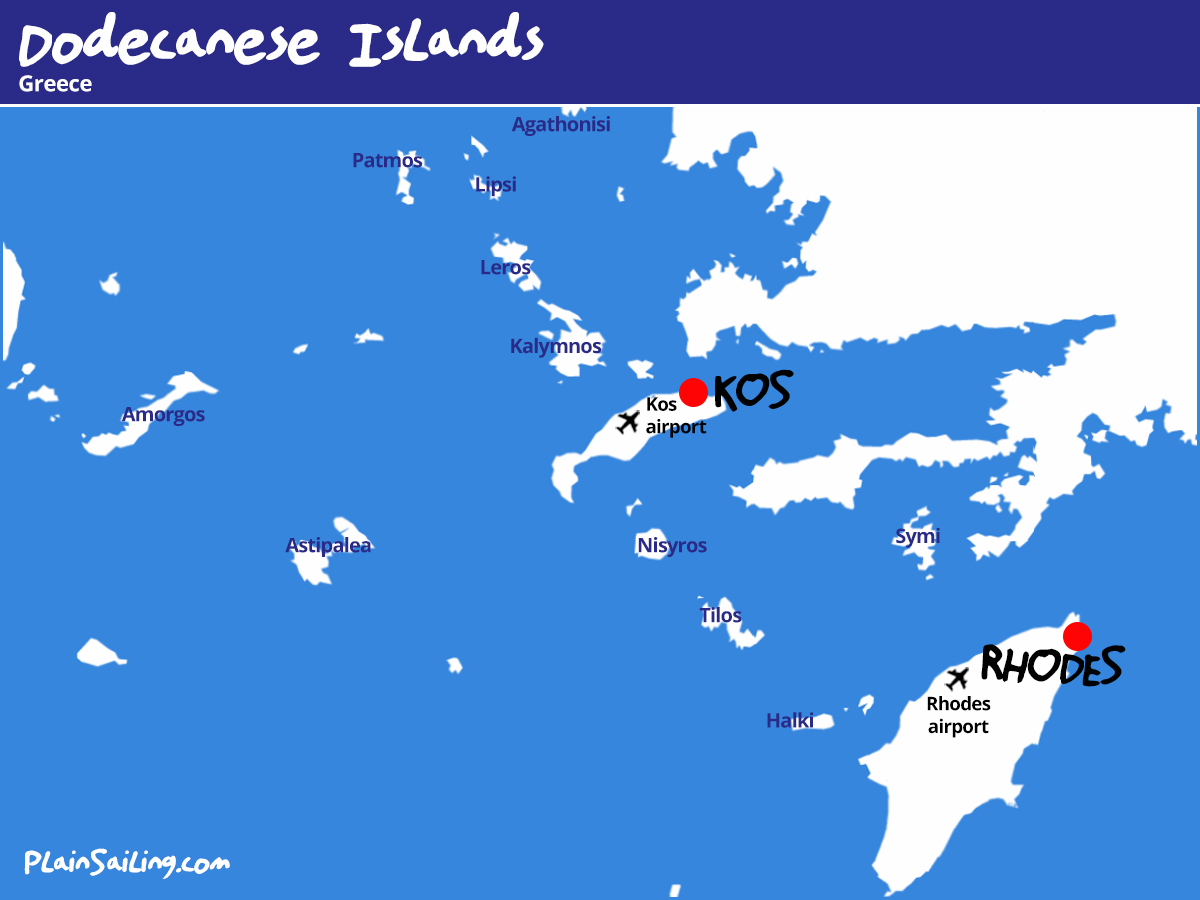 Dodecanese Islands - Yacht and Catamaran Charter